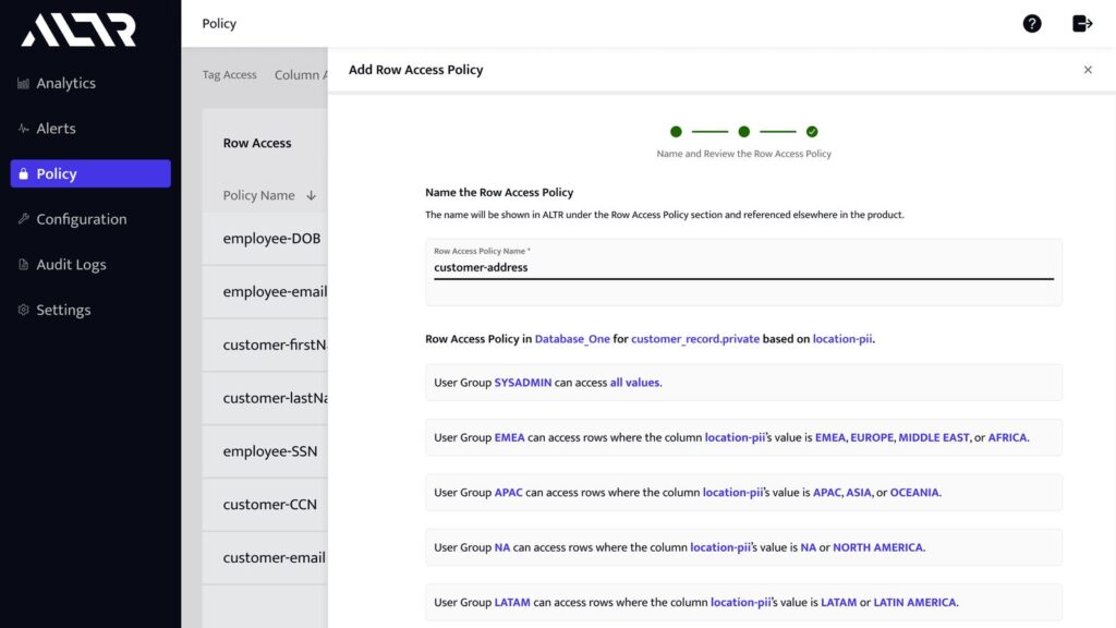 ALTR | The Leading Data Security Platform